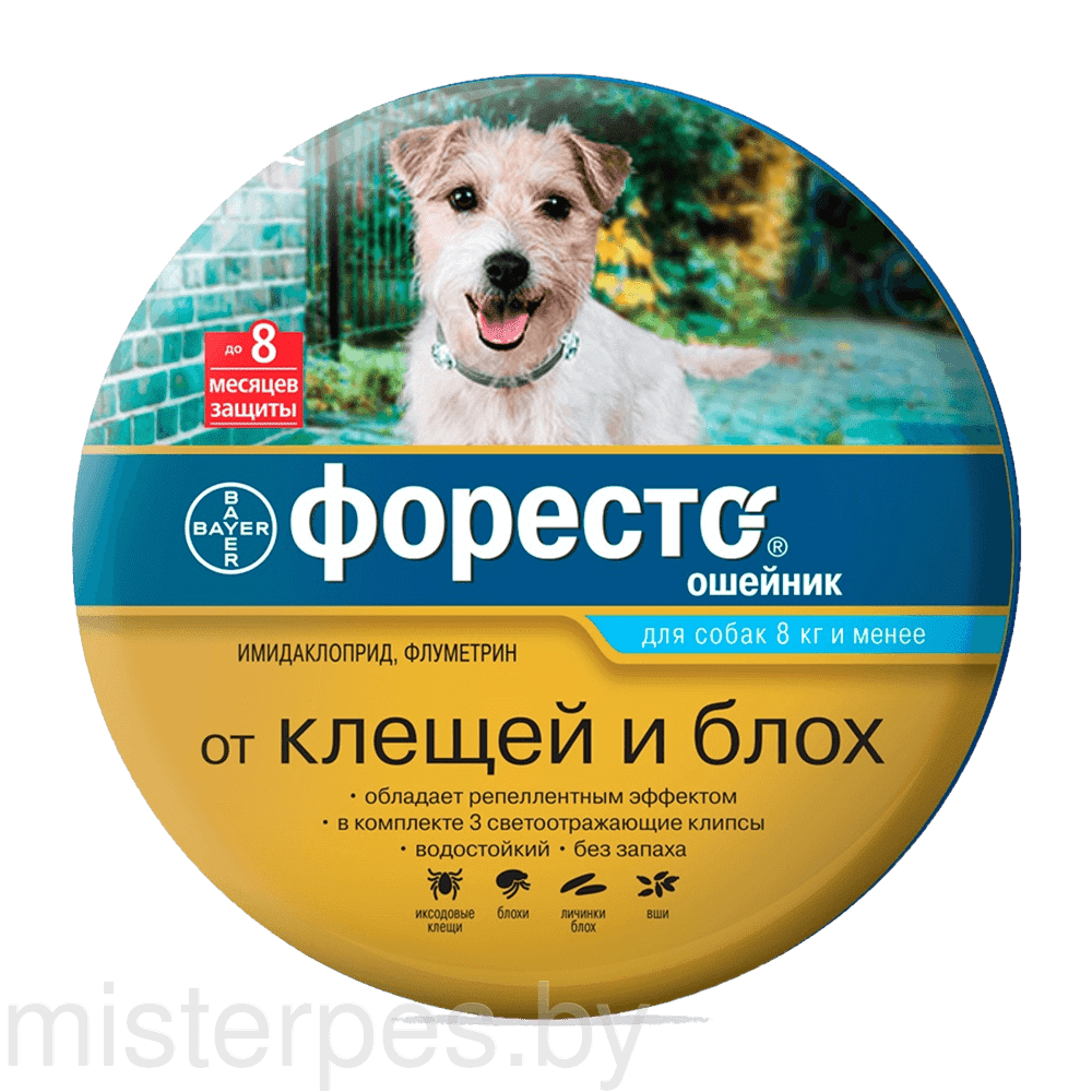 Форесто, ошейник для мелких собак